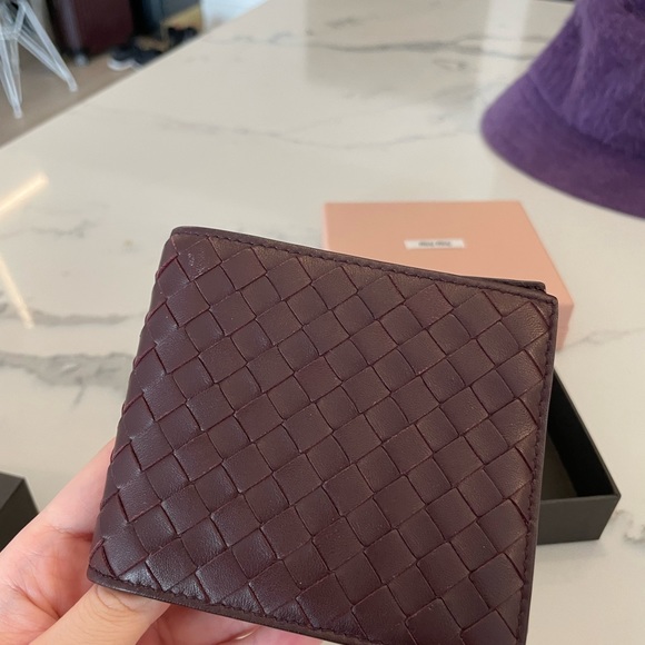 Bottega Veneta | Accessories | Bottega Veneta Brown Intrecciato Leather ...